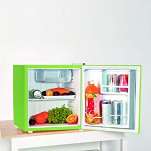 Frigidaire EFR115-GREEN 1.6 Cu Ft Compact Fridge for Office, Dorm Room, Mancave or RV, Green