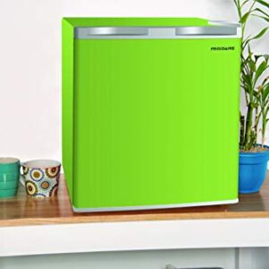 Frigidaire EFR115-GREEN 1.6 Cu Ft Compact Fridge for Office, Dorm Room, Mancave or RV, Green