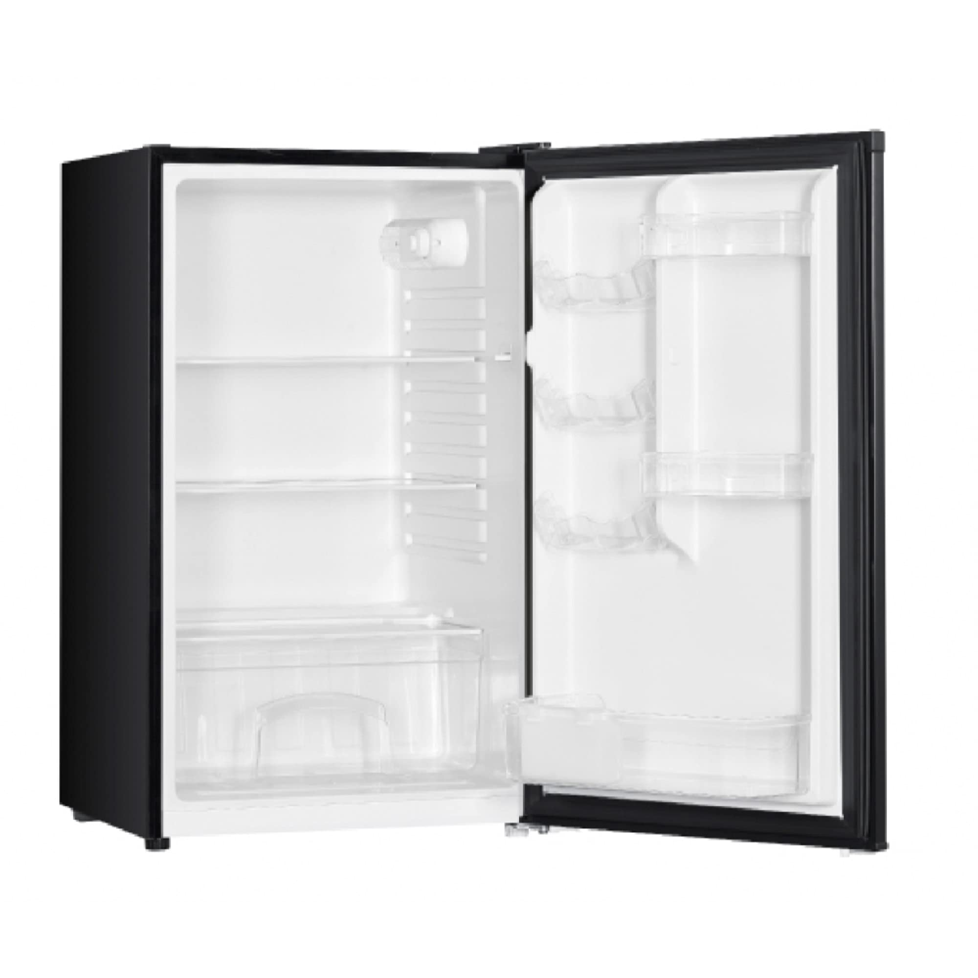 Impecca All-Refrigerator with Reversible Door, Interior Light, Classic Refrigerator, Compact Refrigerator Mini Fridge, 4.4 Cubic Feet, Black