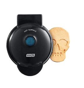 dashtm skull mini waffle maker in shimmer