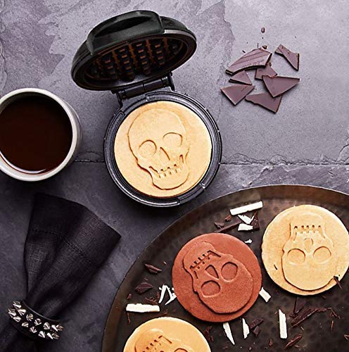 DashTM Skull Mini Waffle Maker in Shimmer