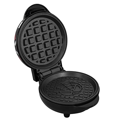 Uncanny Brands Marvel Miles Morales Mini Waffle Maker - Marvel Kitchen Appliance