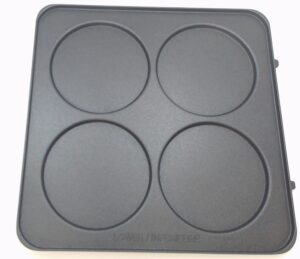 cuisinart belgian waffle maker lower pancake plate, waf-300lpp