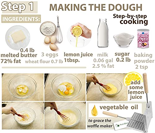 Belgian Mini Waffle Maker Cookie