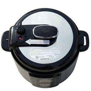 EPC-13CA: 6.5-Quart Stainless Steel Electric Pressure Cooker with Quick Release Button