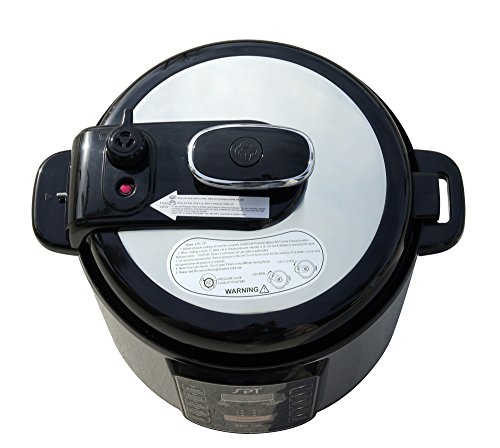 EPC-13CA: 6.5-Quart Stainless Steel Electric Pressure Cooker with Quick Release Button