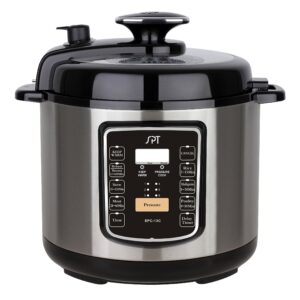 SPT EPC-13C 6.5-Quart Stainless Steel Electric Pressure Cooker with Quick Release Button