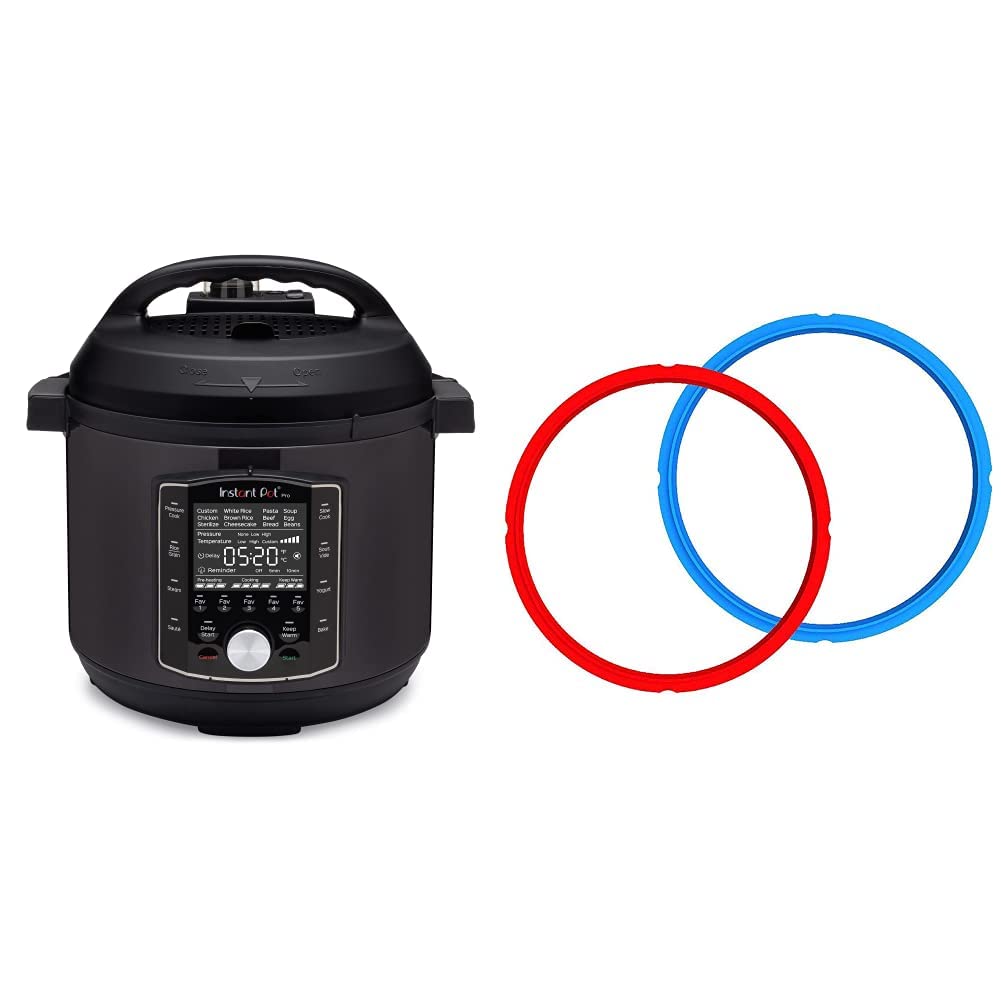 Instant Pot Pro 10-in-1 Pressure Cooker Bundle with 2 Sealing Rings