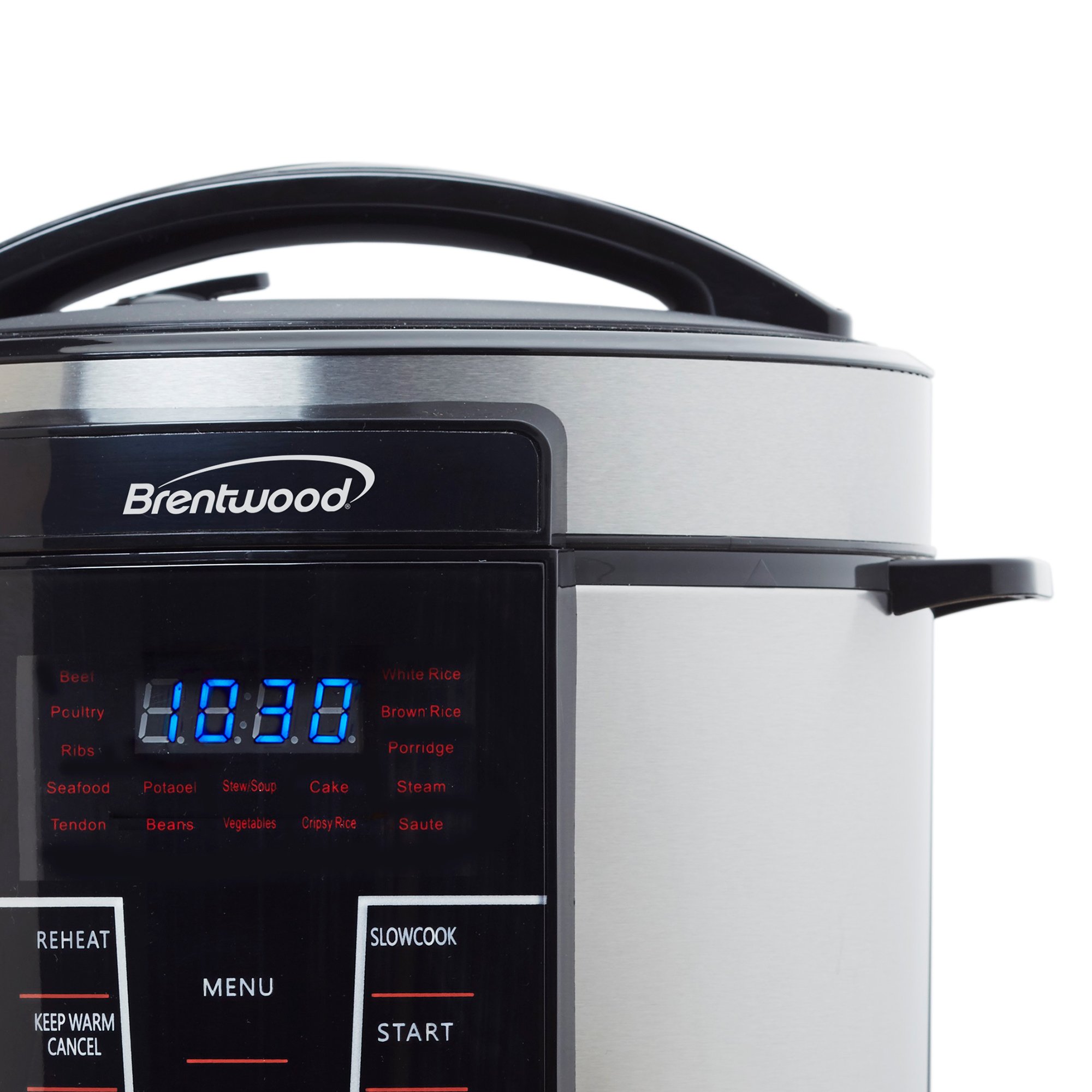 Brentwood Select EPC-626 6 Quart Digital Pressure Multi Cooker, Stainless Steel