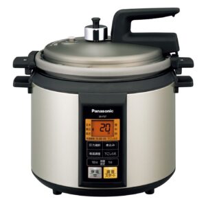 panasonic microcomputer electric pressure cooker noble champagne sr-p37-n