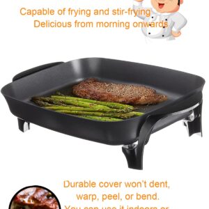 16 inch Nonstick Electric Skillet - Roasts, fries, grills, stews, bakes, and makes one-dish meals.