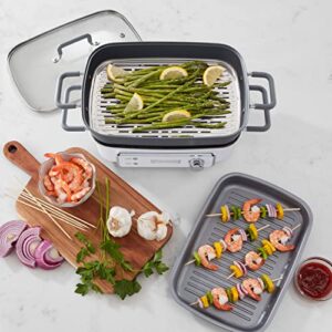 Cuisinart GR-MC3CB STACK5 Multifunctional Grill with Glass Lid