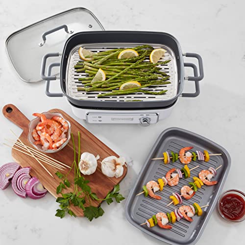 Cuisinart GR-MC3CB STACK5 Multifunctional Grill with Glass Lid