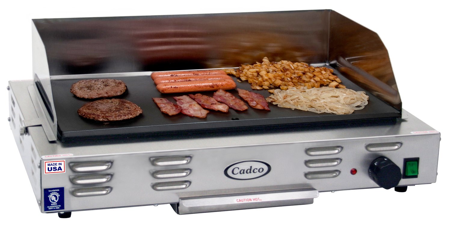 Cadco CG-10 Countertop 120-Volt Electric Griddle