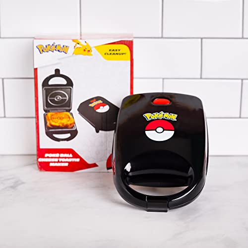 Uncanny Brands Pokemon Pokeball Single Cheese Sandwich Maker - Pokemon Kitchen Appliance