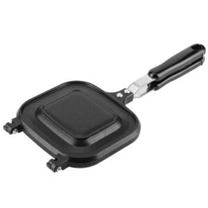 fry pan,double-sided multifunction fry pan sandwich toaster breakfast maker nonstick baking pan sandwich maker