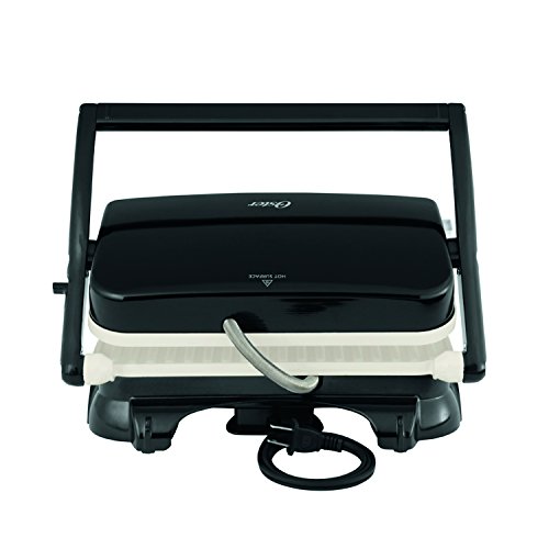 Oster 3-in-1 Panini Maker, Indoor Grill, and Grill