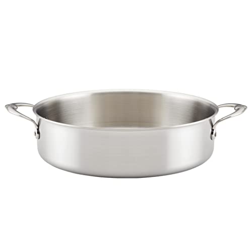 Thomas Keller Insignia by Hestan - Stainless Steel 9 Quart Rondeau, Induction Cooktop Compatible