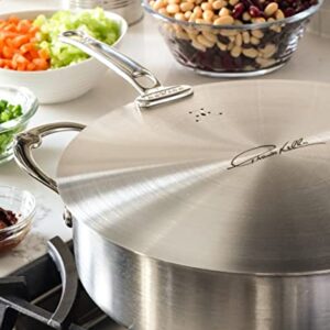 Thomas Keller Insignia by Hestan - Stainless Steel 9 Quart Rondeau, Induction Cooktop Compatible