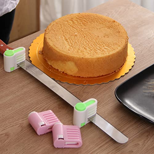 Hand Tools Hand Tools Cake Bread Slicing Cutter Tools: 6pcs DIY Dessert 5 Layers Auxiliary Toast Slice Fixator Tool for Kitchen Gadgets Random Color Adjustable Dividers Bread Slicer Guide