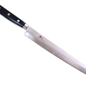 JCK ORIGINAL Kagayaki Japanese Chef’s Knife, KG-18 Professional Yanagiba 240mm(Sashimi, Sushi Knife), VG-1 High Carbon Japanese Stainless Steel Pro Kitchen Knife with Ergonomic Pakka Wood Handle