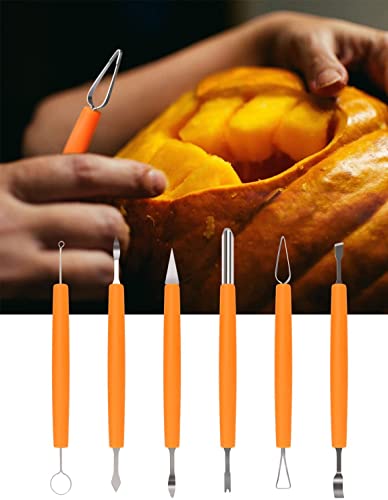 Pumpkin Carving KIT Halloween Pumpkin Carving Tools, Halloween 11 Piece Professional Stainless Steel Pumpkin Carving Kit, Pumpkin Cutting Supplies Tools Kit for Adults Kids Brand: