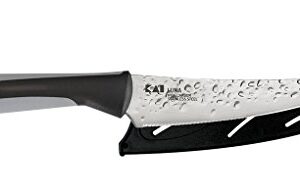 Kai PRO Luna 3 Piece Starter Knife Set, Kitchen Knife Set, Includes 8" Chef's Knife, 3.5" Paring Knife, and 6" Utility Knife, Hand-Sharpened Japanese Kitchen Knives,Silver