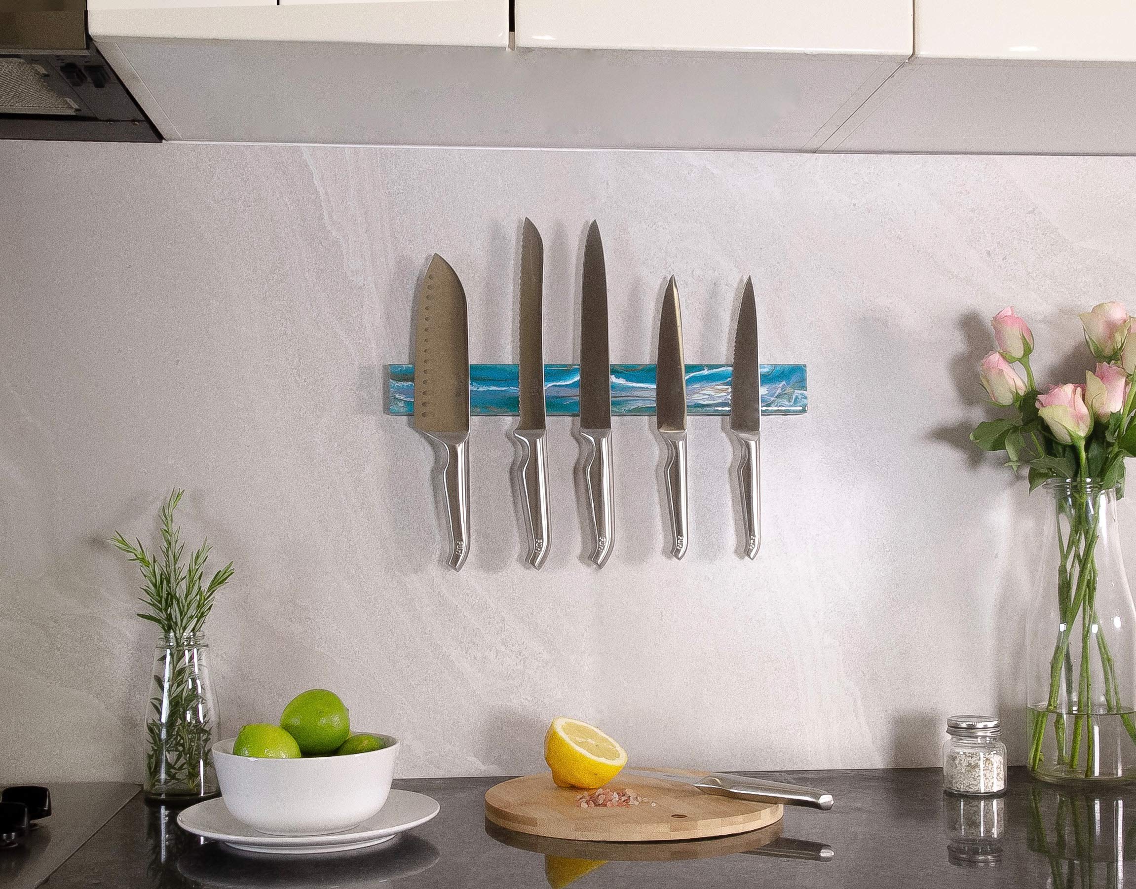 Ocean Resin Magnetic Knife Strip