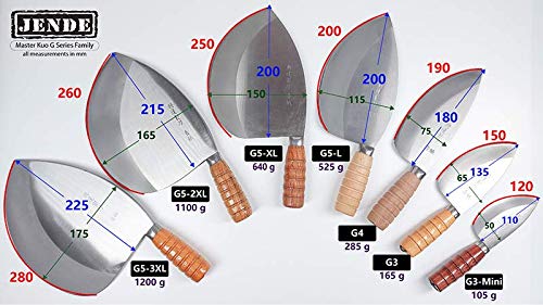 Jende Master Kuo G3 Taiwan Tuna Mini Fish Knife with 3 layered laminated stainless steel and RC 60