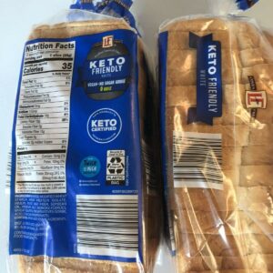 ALDI L’OVEN FRESH Keto Friendly White Bread 2 Loaves (WHITE)