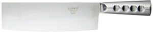 winco kc-501 chinese cleaver with steel handle and 8-inch by 2.25-inch blade