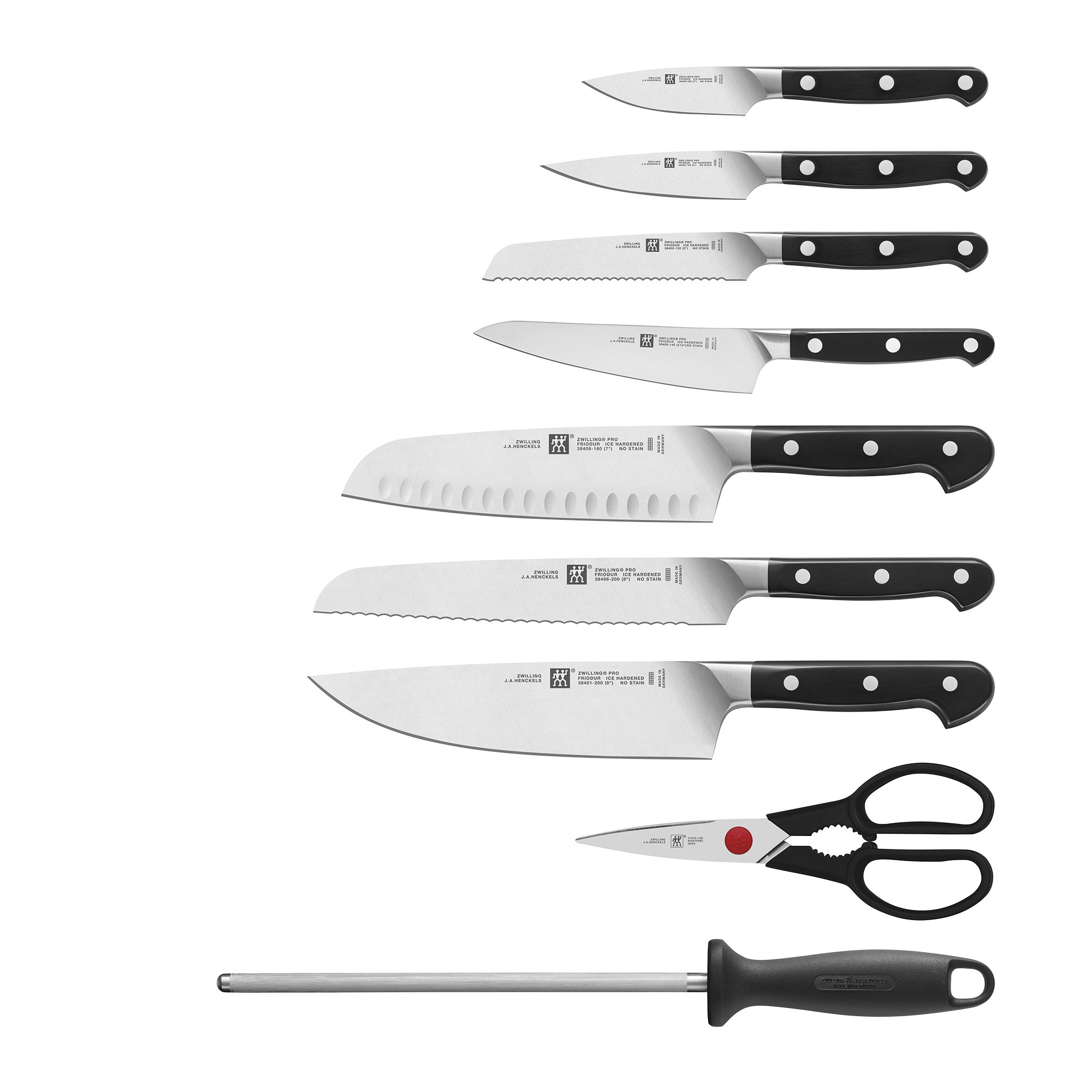 ZWILLING Pro 10-pc Knife Block Set - Natural