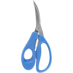 tovolo seafood snips, narrow serrated blade, crab & shell cracker