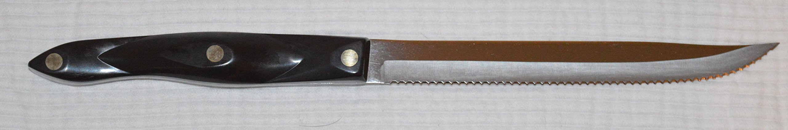 CUTCO Model 1729 Petite Carver...........6¾” Double-D® serrated blade; 5½” Classic Brown ("Black") Handle............in factory-sealed plastic bag