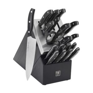 henckels definition knife block set, 20-pc, black