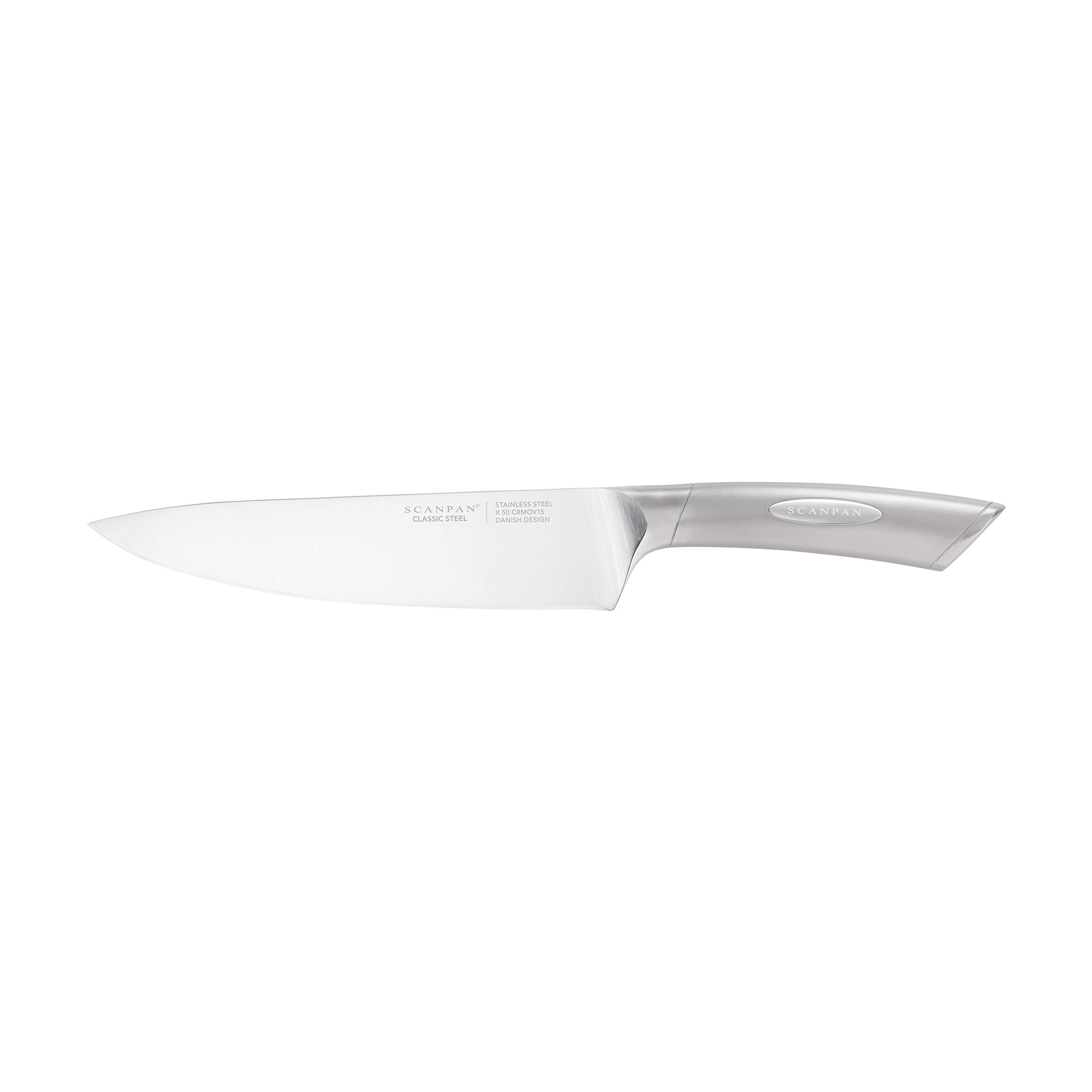 Scanpan Classic Stainless Steel Chef Knife, 8 Inch