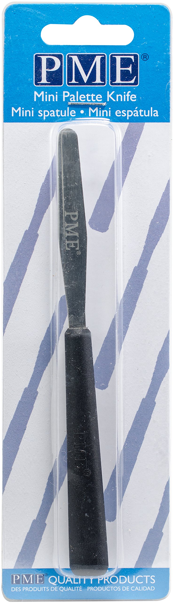 PME Mini Palette Knife for Sugarcraft, Stainless Steel, Silver