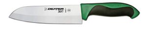 dexter 7" santoku knife, green handle