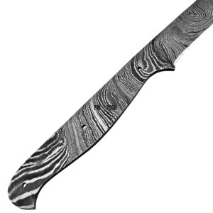 PAL 2000 KNIVES Custom Handmade Damascus Steel Blank Blade Nakiri Knife - Blade Blank (2051)