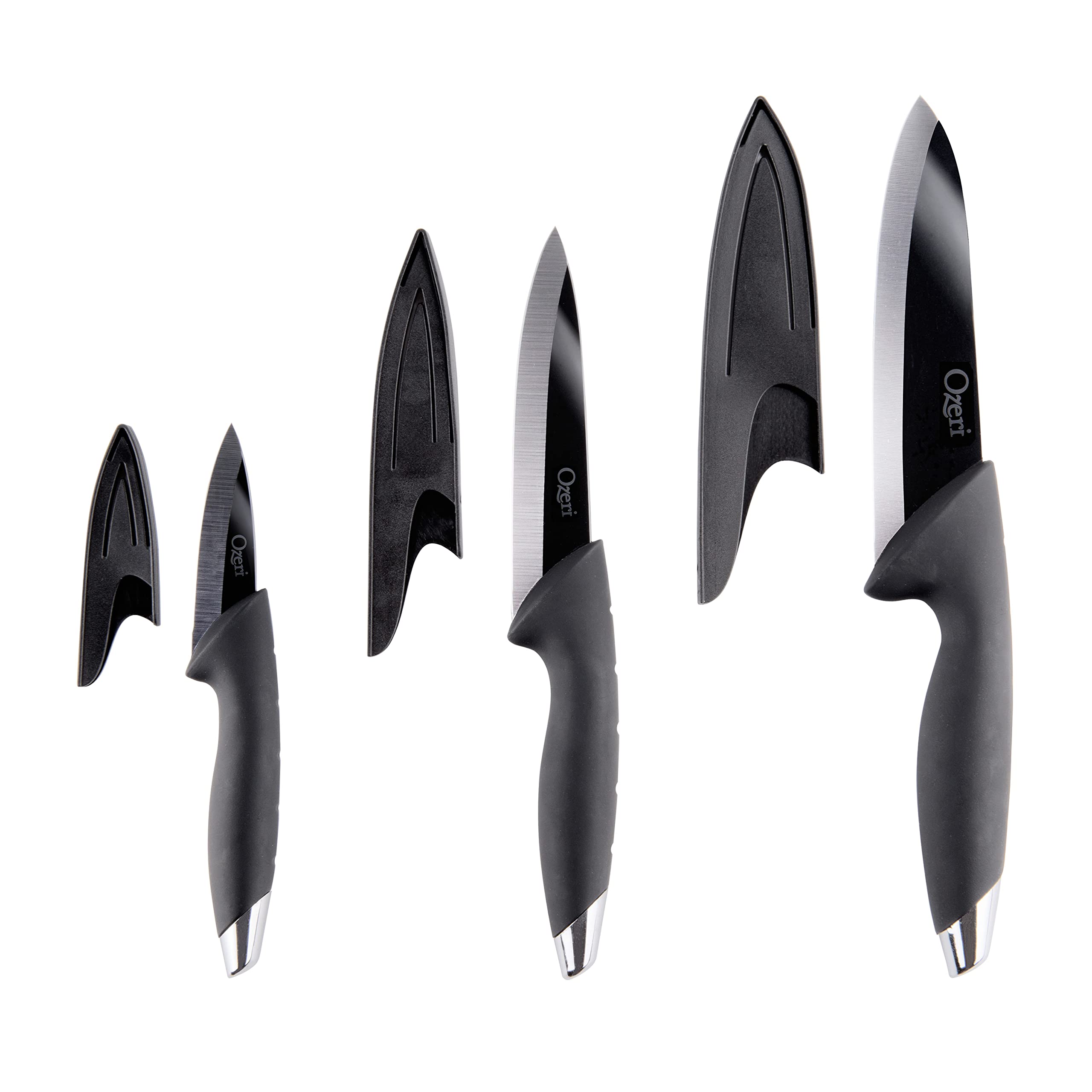 Ozeri Elite Chef Black Ceramic 6-Piece Knife Set