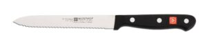 wusthof 4107-7 sausage knife, 5", black