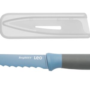 BergHOFF Leo Ceramic Coated Non-Stick Serrated Utility Knife, 11.5cm, King