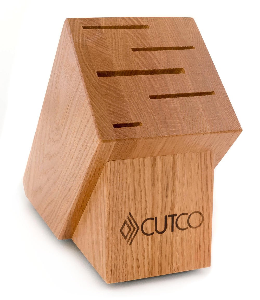 CUTCO Gourmet Set Honey Oak Block (5-Slot)