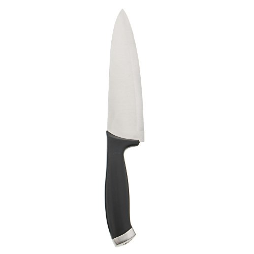 HENCKELS Silvercap Razor-Sharp 8-inch Chef Knife, German Engineered Informed by 100+ Years of Mastery, Black