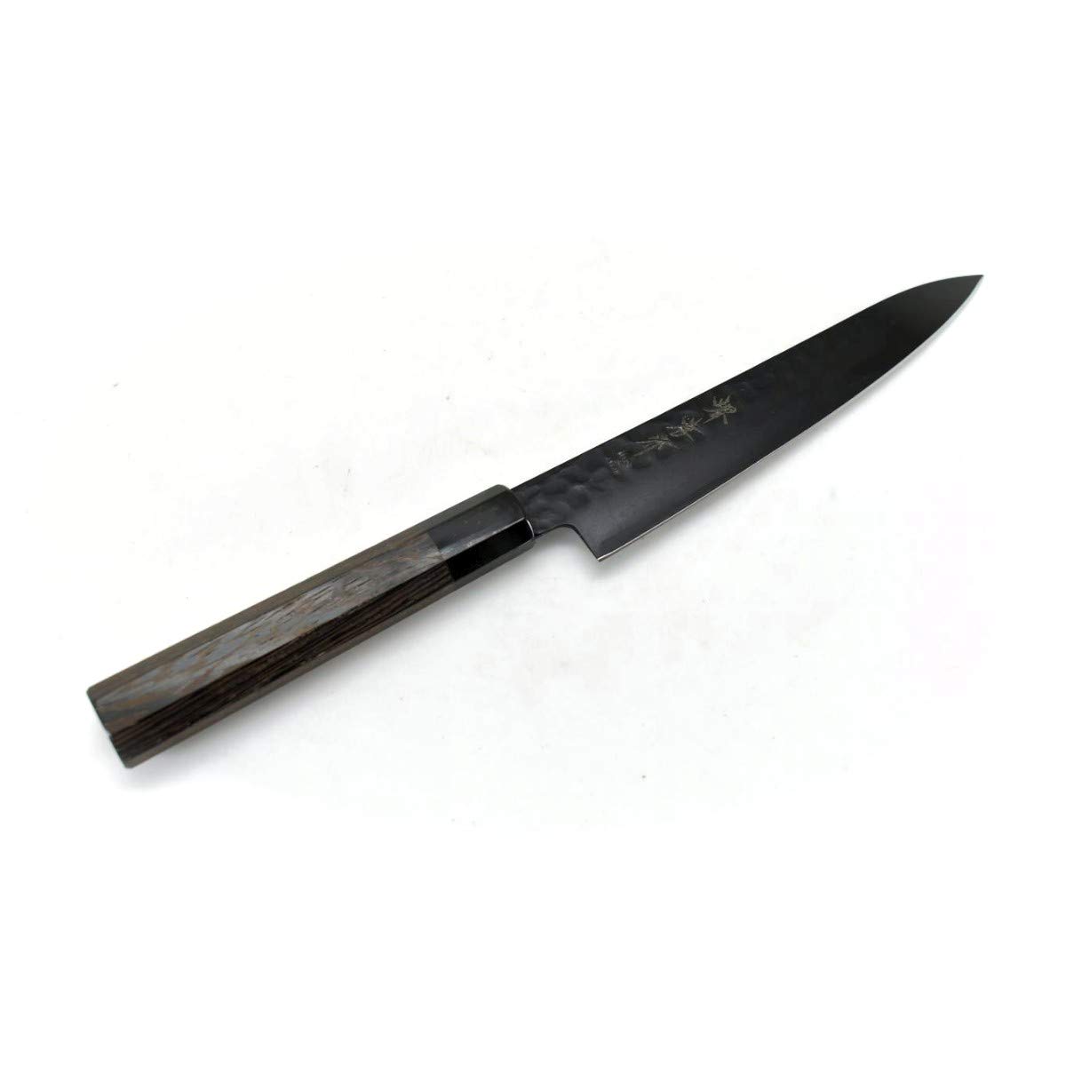 Sakai Takayuki/KUROKAGE Series VG-10 Hammered Paring Knife 150 mm/5.9" Black