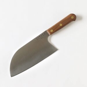 lamson 8" chinese santoku cleaver, walnut handle