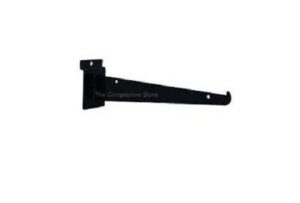 black knife bracket for shelves 14" by modern store fixtures