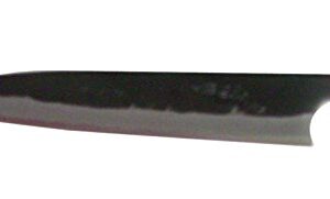 土佐刃物流通センター Tosa Cutlery Knife, Black Knife, Willow Blade Knife, White Steel, No. 1, 5.9 inches (150 mm)