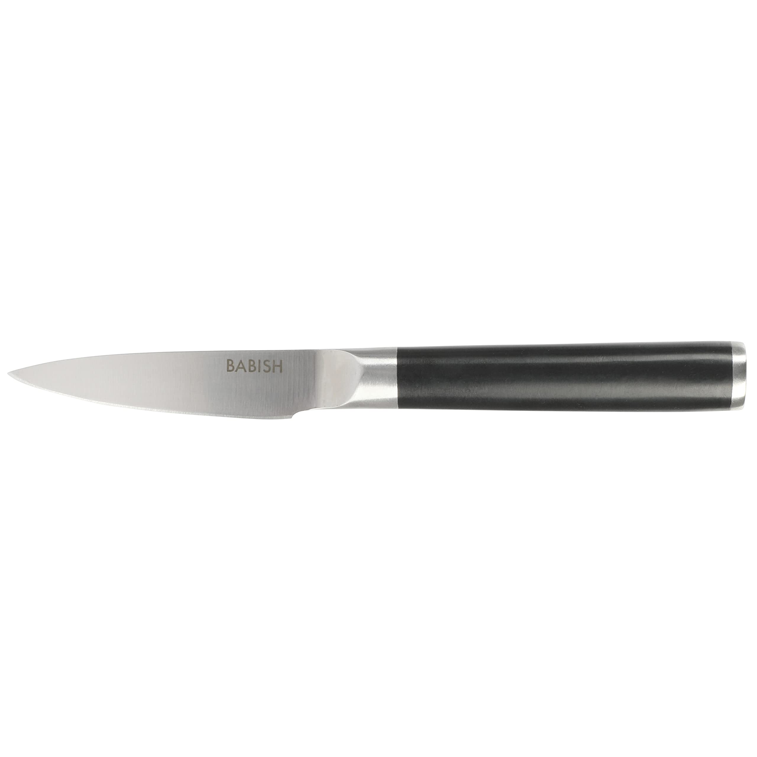 Babish High-Carbon 1.4116 German Steel Cutlery, 3.5 Inch Paring Kitchen Knife