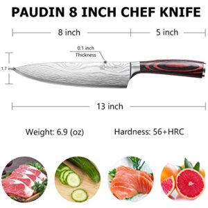 PAUDIN Bread Knife + Chef Knife